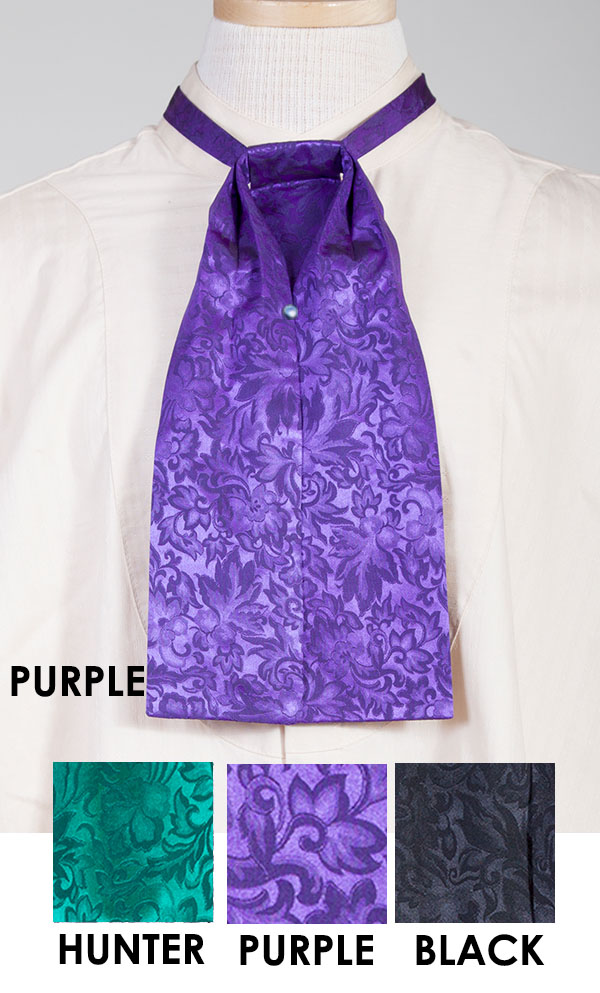 Jacquard Puff Tie (3 Colors) | Wild West Mercantile