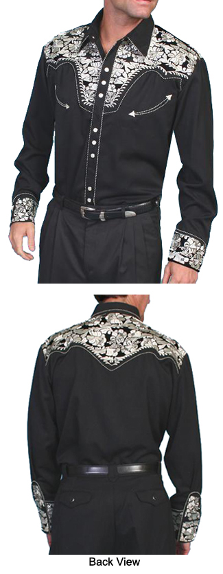 Scully Westerns Gunfighter Shirt | Wild West Mercantile