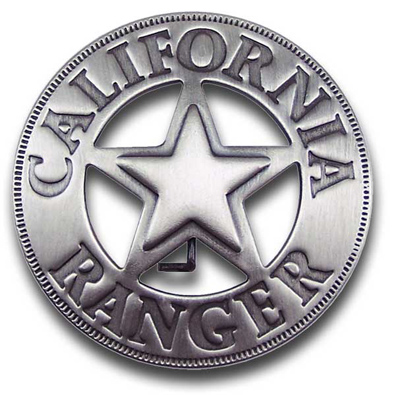 California Rangers Badge | Wild West Mercantile