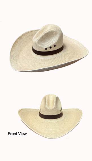 Alamo Hats Gus Natural Palm Straw Hat | Wild West Mercantile